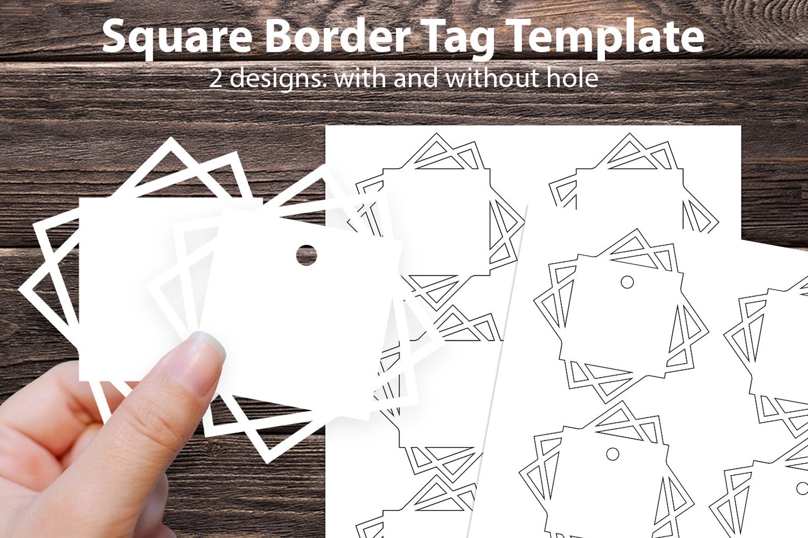 Hang Tag Template Mega Bundle 9 Tag Designs | Etsy