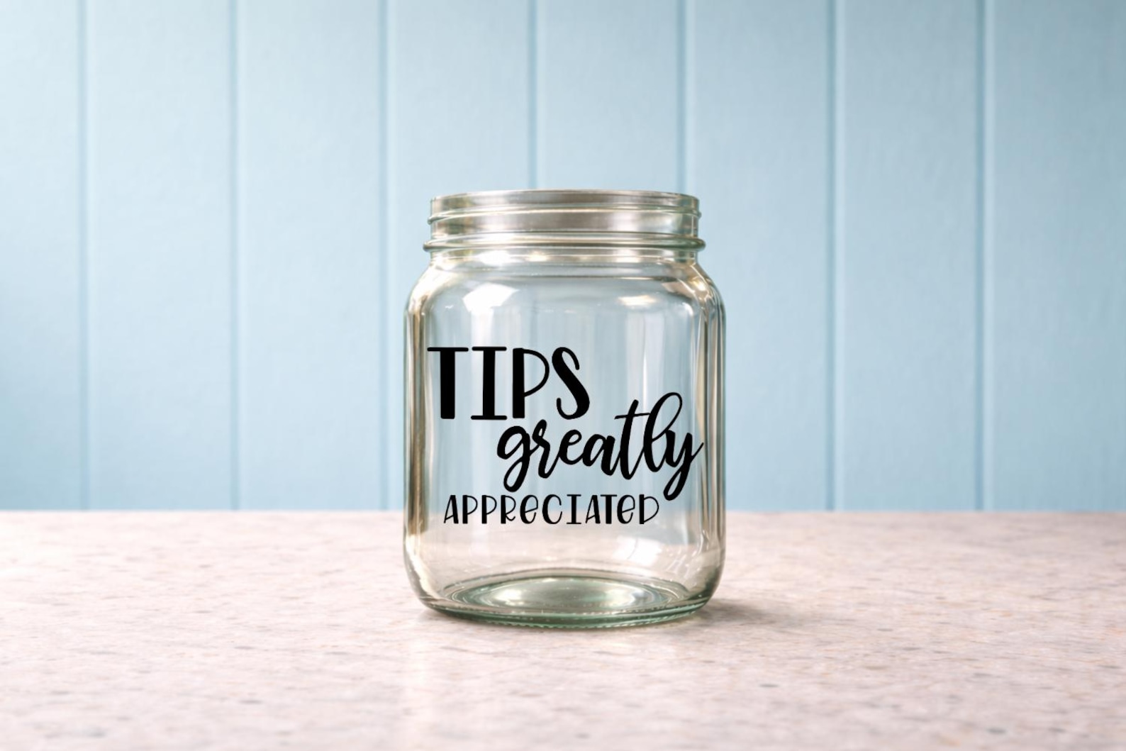 Tip Jar Digital Sticker Tip Jar Design 