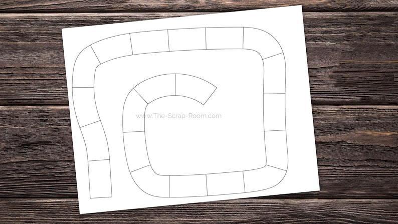 Printable Blank Board Game Templates Printable Game Diy Game Game Kit ...