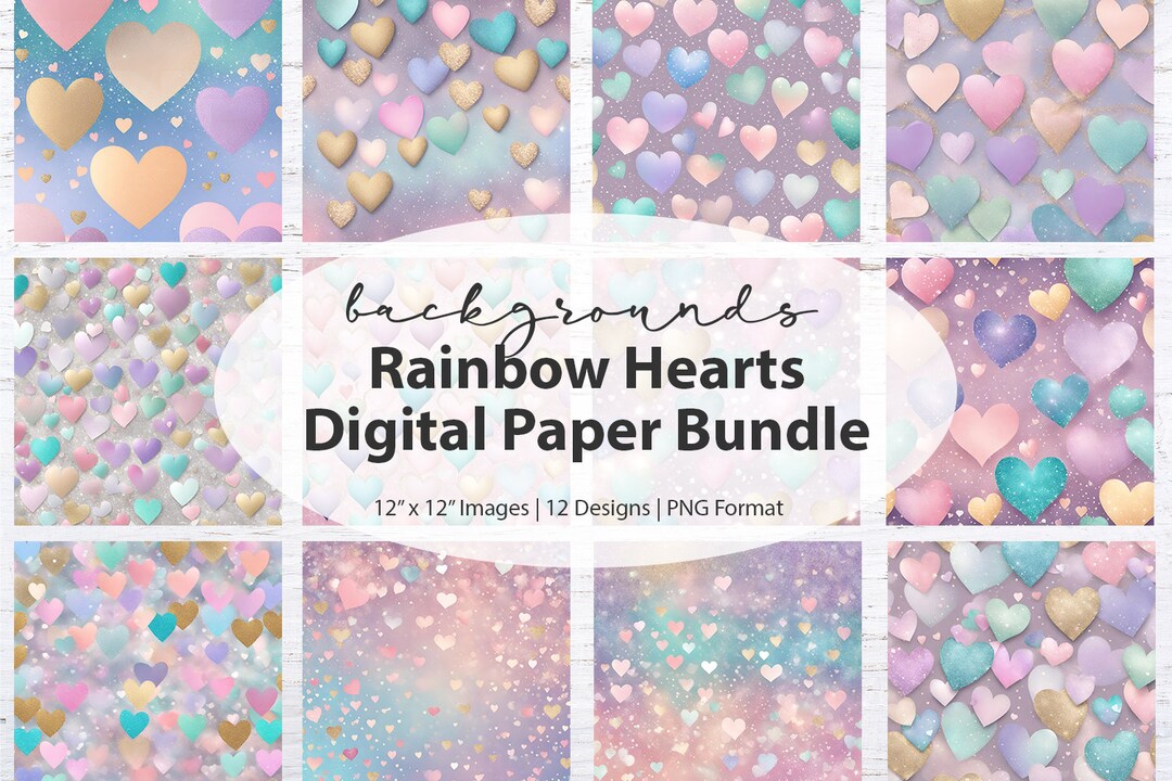 Digital Paper Pack, Digital Paper Bundle, Digital Textures, Digital ...