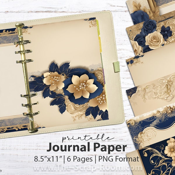 Navy Blue and Gold - Etsy