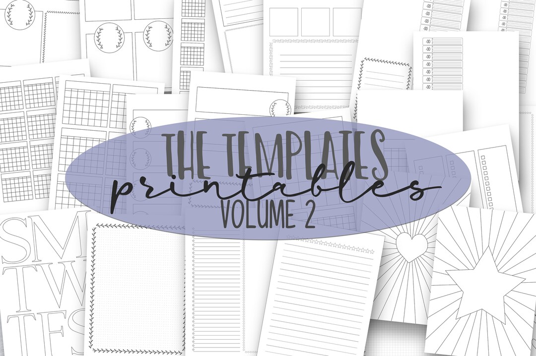 Planner Templates Printable Inserts Digital Planner Pages Daily Weekly ...