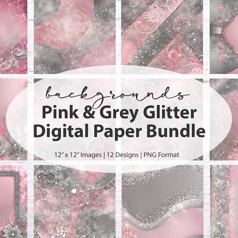 Pink Grey - Etsy
