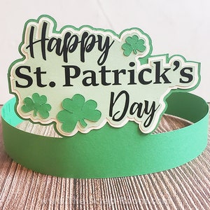 St Patrick's Day Crown Template - St Patty's Day Crown and Party ...