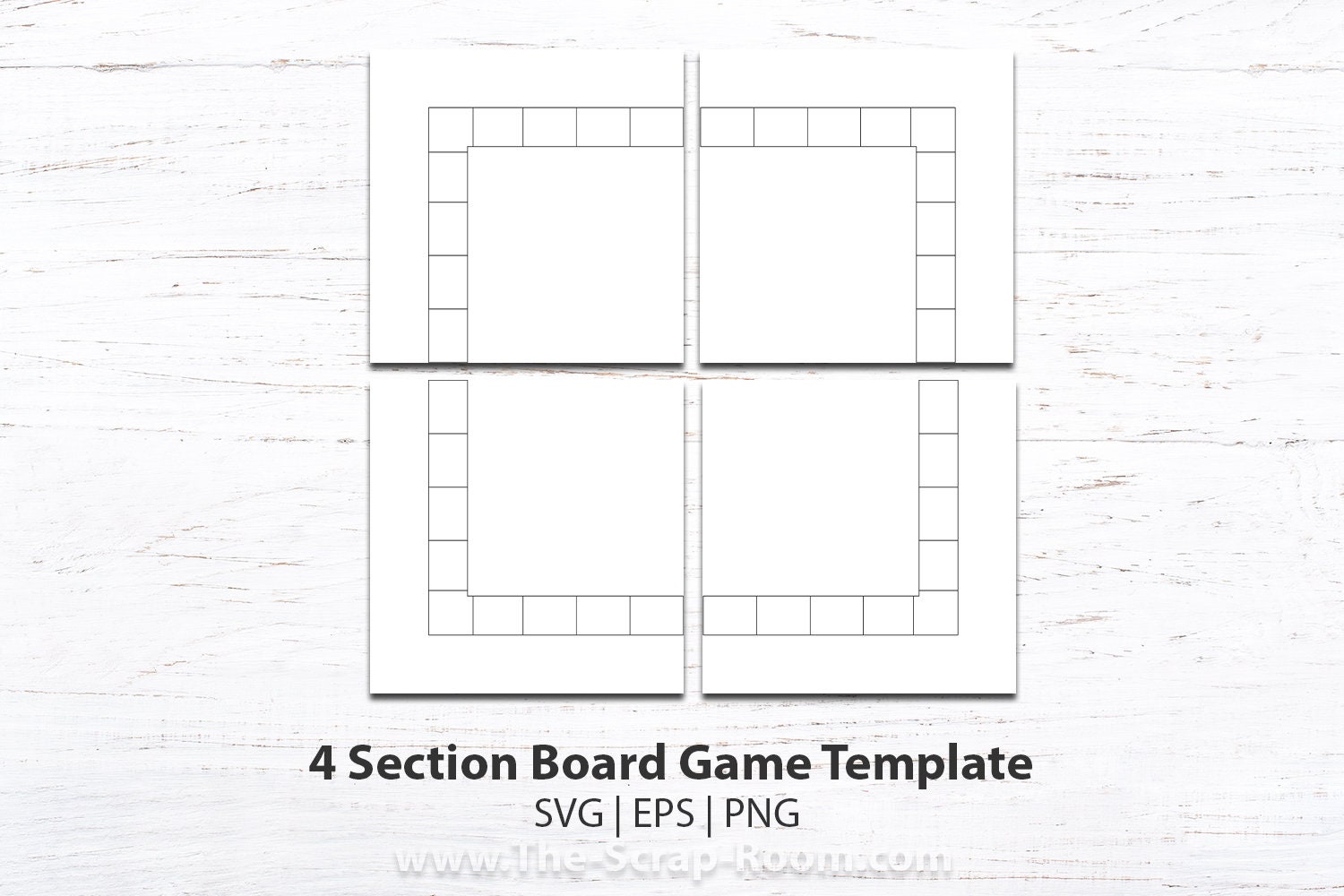 Game Board Printable Blank Template Diy Board Game Layout Printable ...