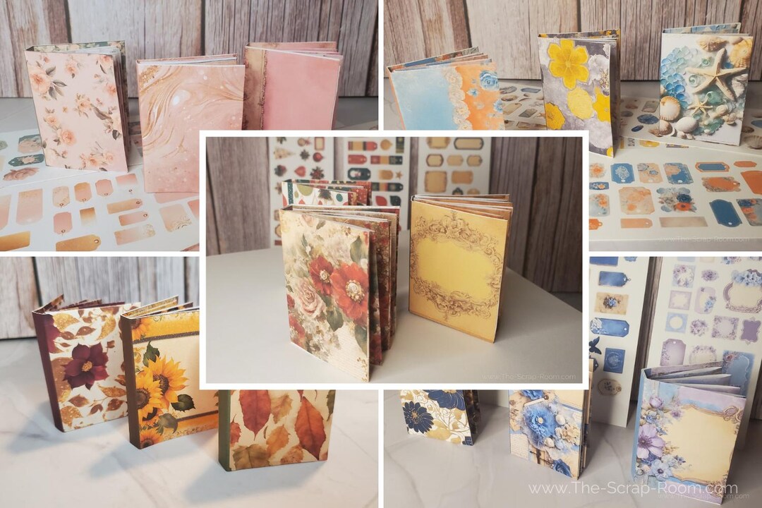 Junk Journal Kit Miniature Printable Tiny Journal Book Templates Small ...