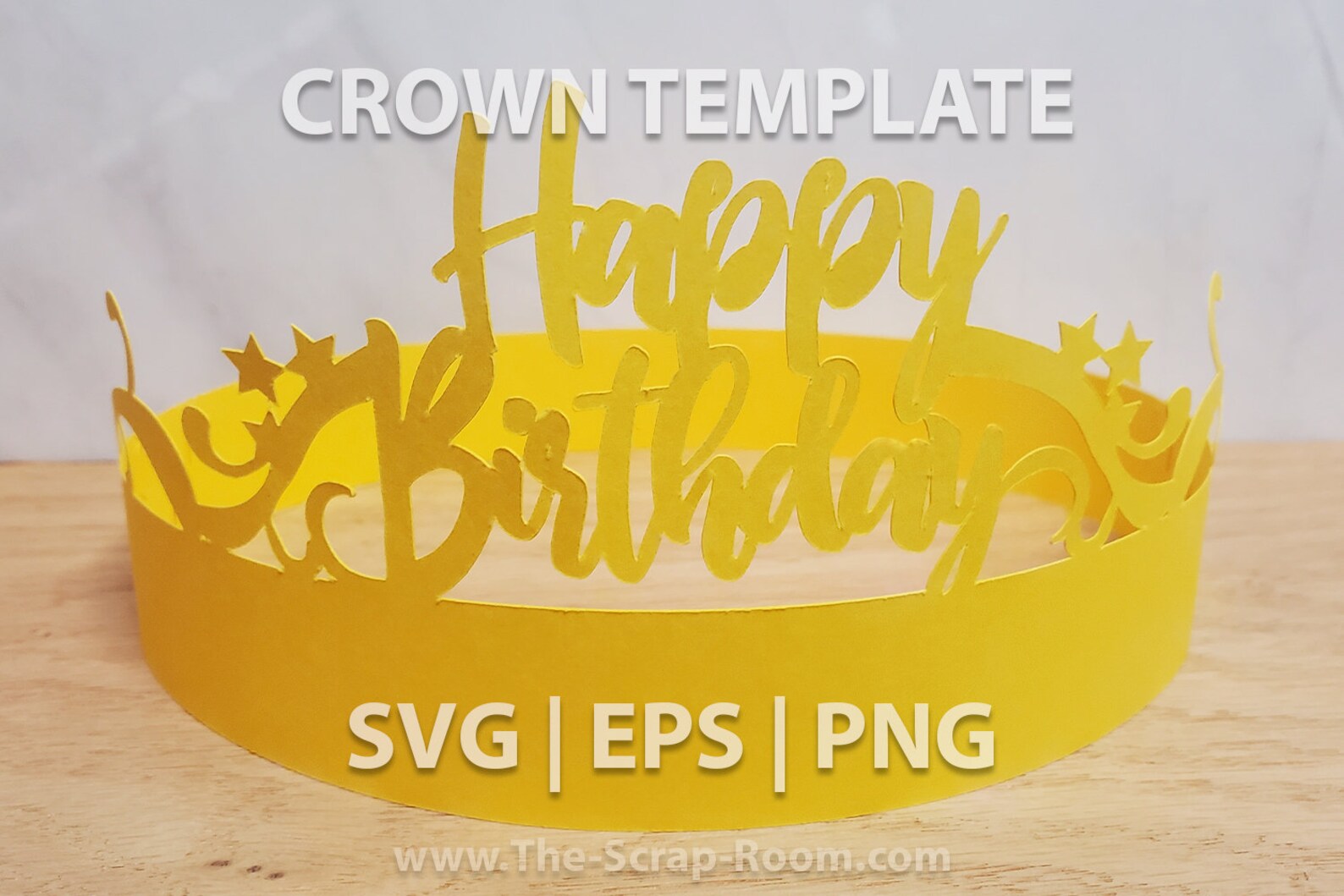 Happy Birthday Crown Template Happy Birthday Crown Plus - Etsy