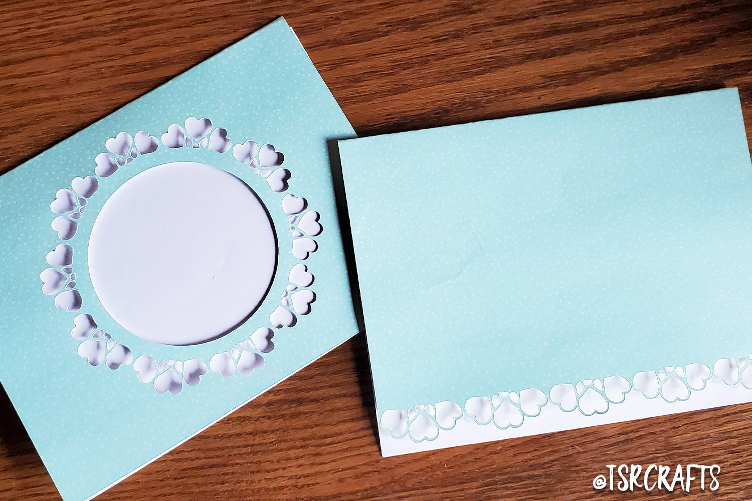 Lace Border Card Template Cut File, Svg, Eps, Png - Etsy UK