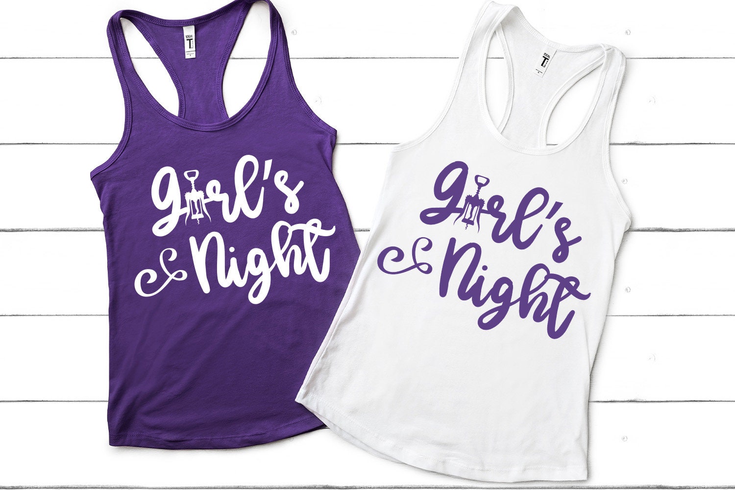 Svg Cut File Girl's Night Design for DIY & Crafts - Etsy