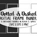 Dotted Frames & Dashed Frames SVG Bundle, PNG Bundle, Dotted Line Svg ...