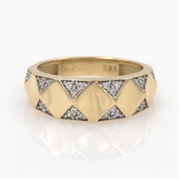 Bold Gold Ring - Etsy