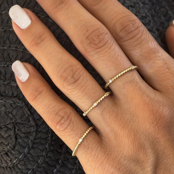 Gold Bubble Ring - Etsy