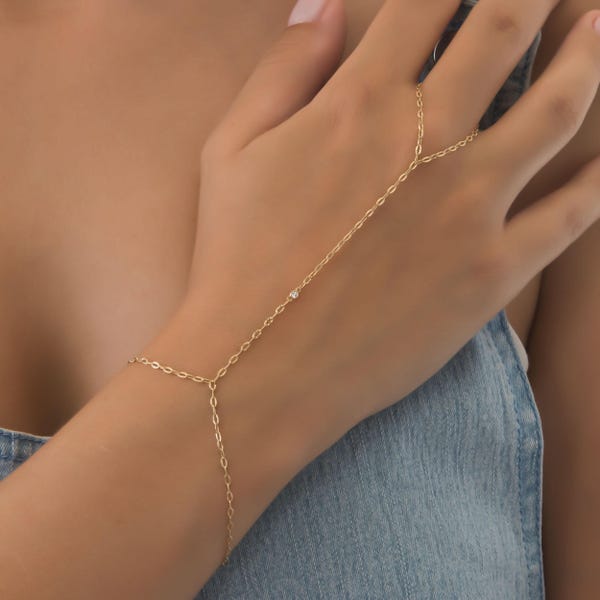 Gold Slave Bracelet - Etsy