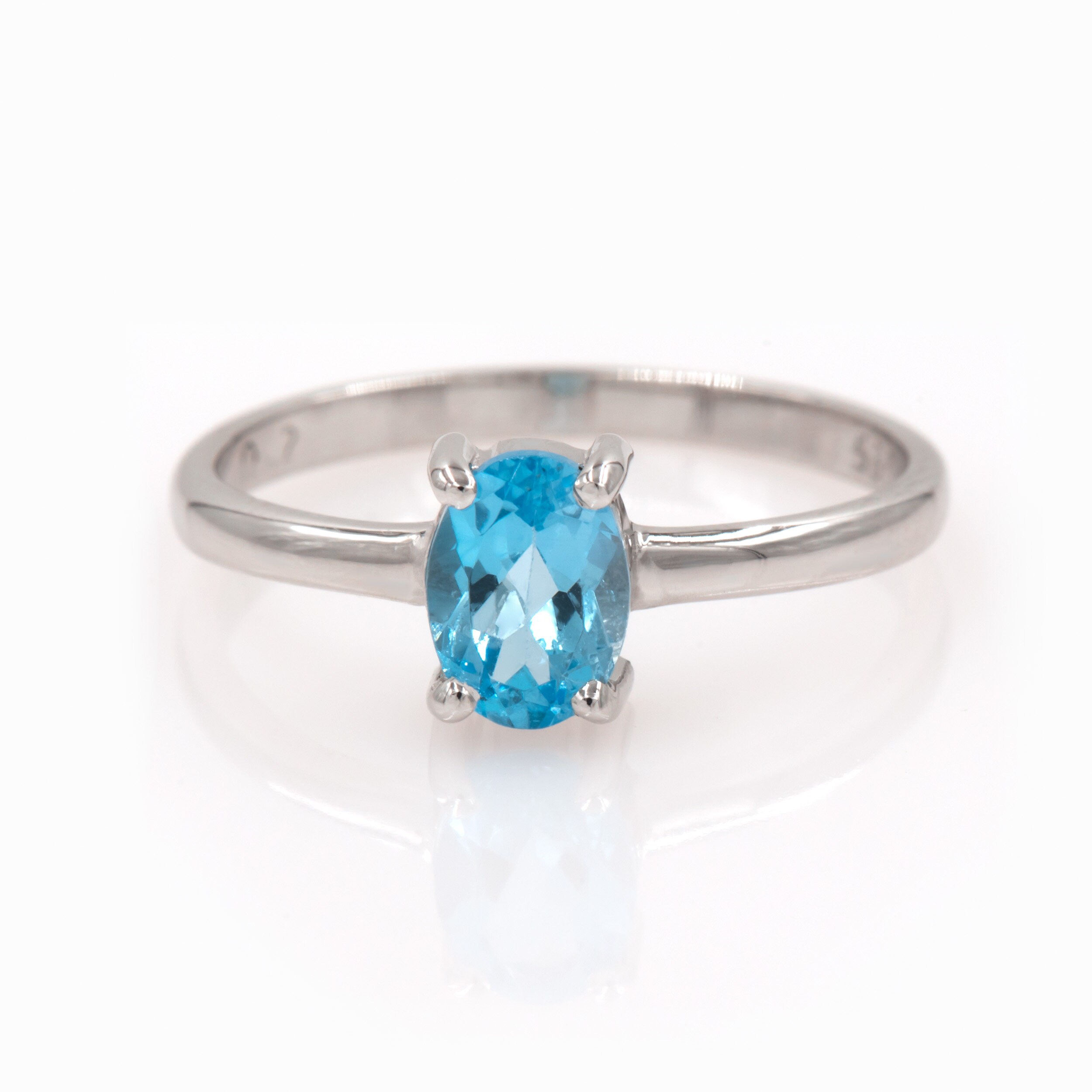 Oval Shaped Natural Gemstone 14k Gold Ring Oval Stone Ring | Etsy