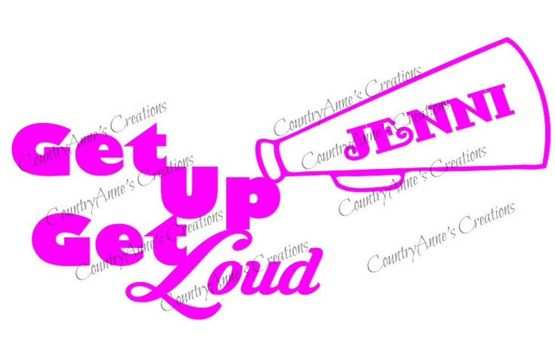 SVG PNG DXF Eps Ai Wpc Cut File for Silhouette, Cricut, Pazzles, Get up ...