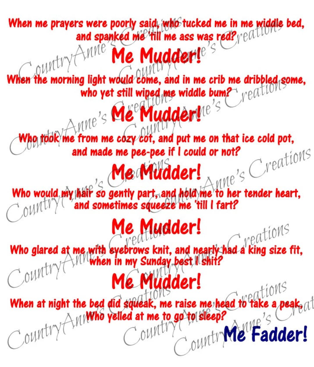 SVG PNG DXF Eps Ai Wpc Cut File for Silhouette, Cricut, "me Mudder" Svg ...
