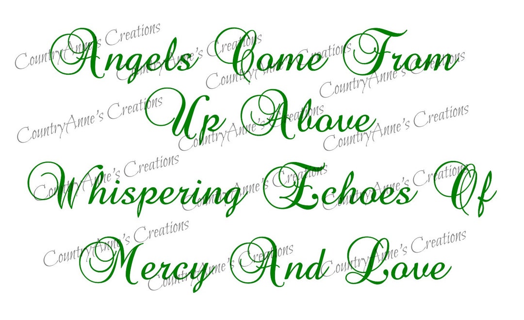 SVG PNG DXF Eps Ai Wpc Cut File for Silhouette, Cricut, Angels and ...