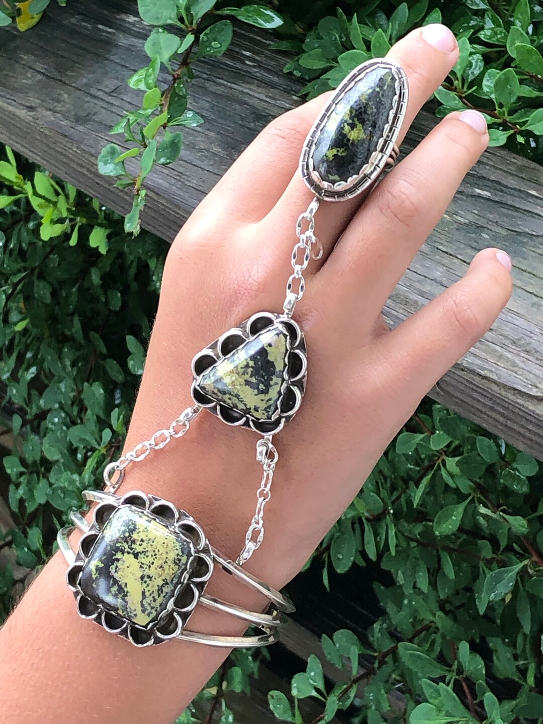 Serpentine Slave Chain. - Etsy