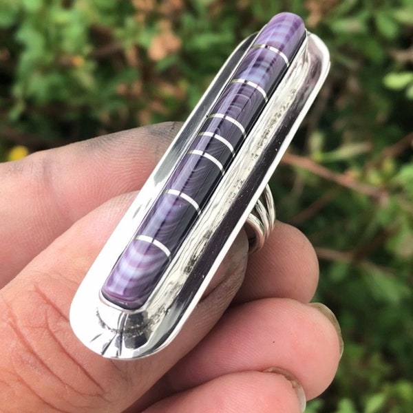 Wampum Shell Ring - Etsy