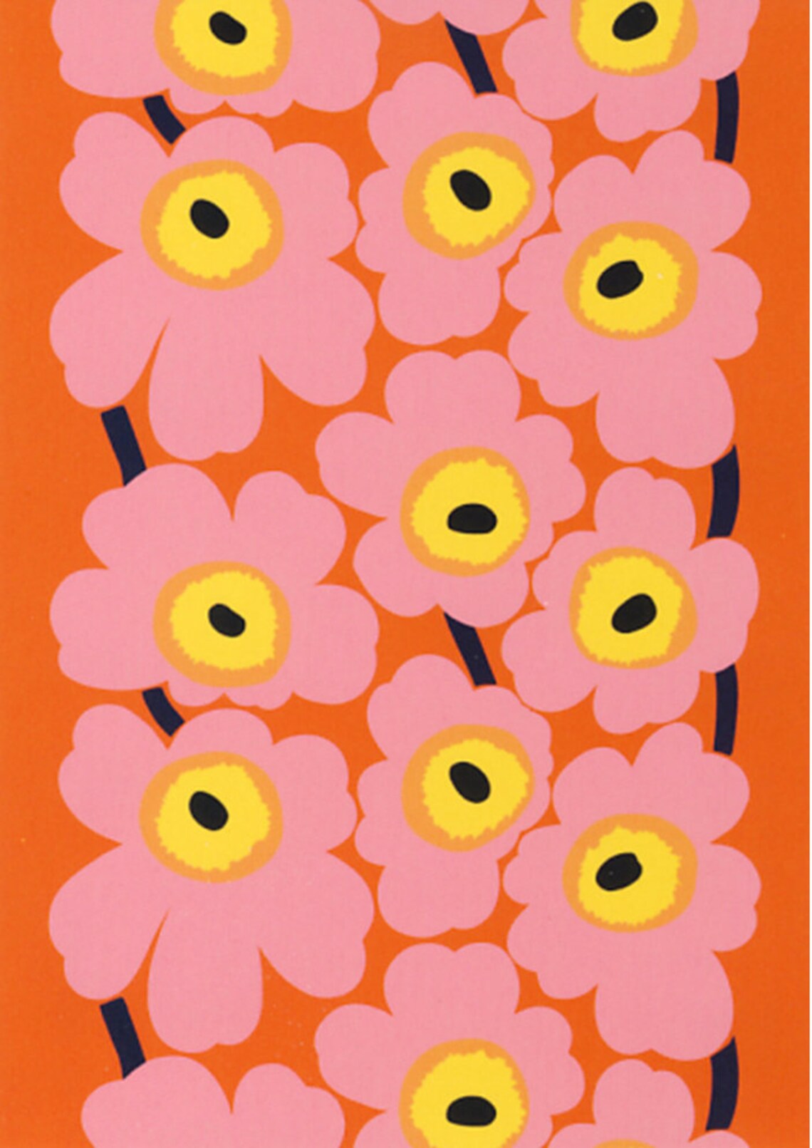 Marimekko Unikko Post Cards Set of 6 FREE SHIPPING | Etsy