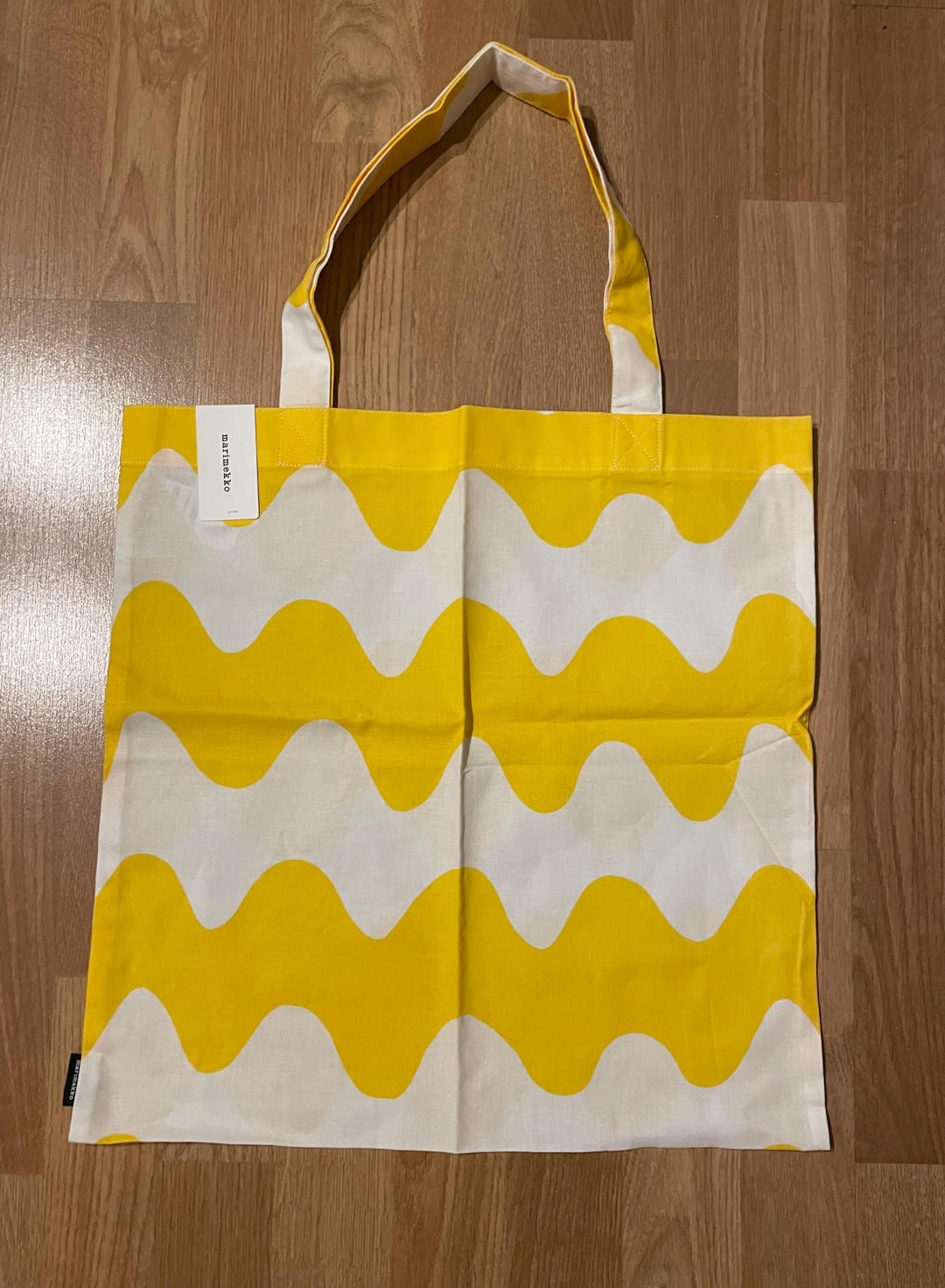 Marimekko Pikku Lokki Tote Bag, Yelliw White - Etsy