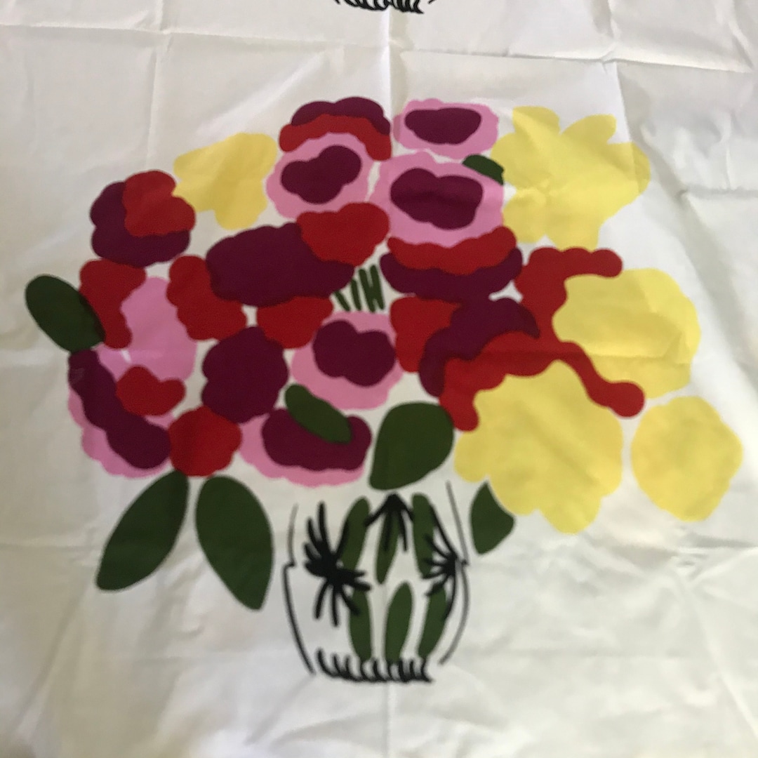 Marimekko Onnea Fabric Panel, 40” Long and 56" Wide, Finland - Etsy