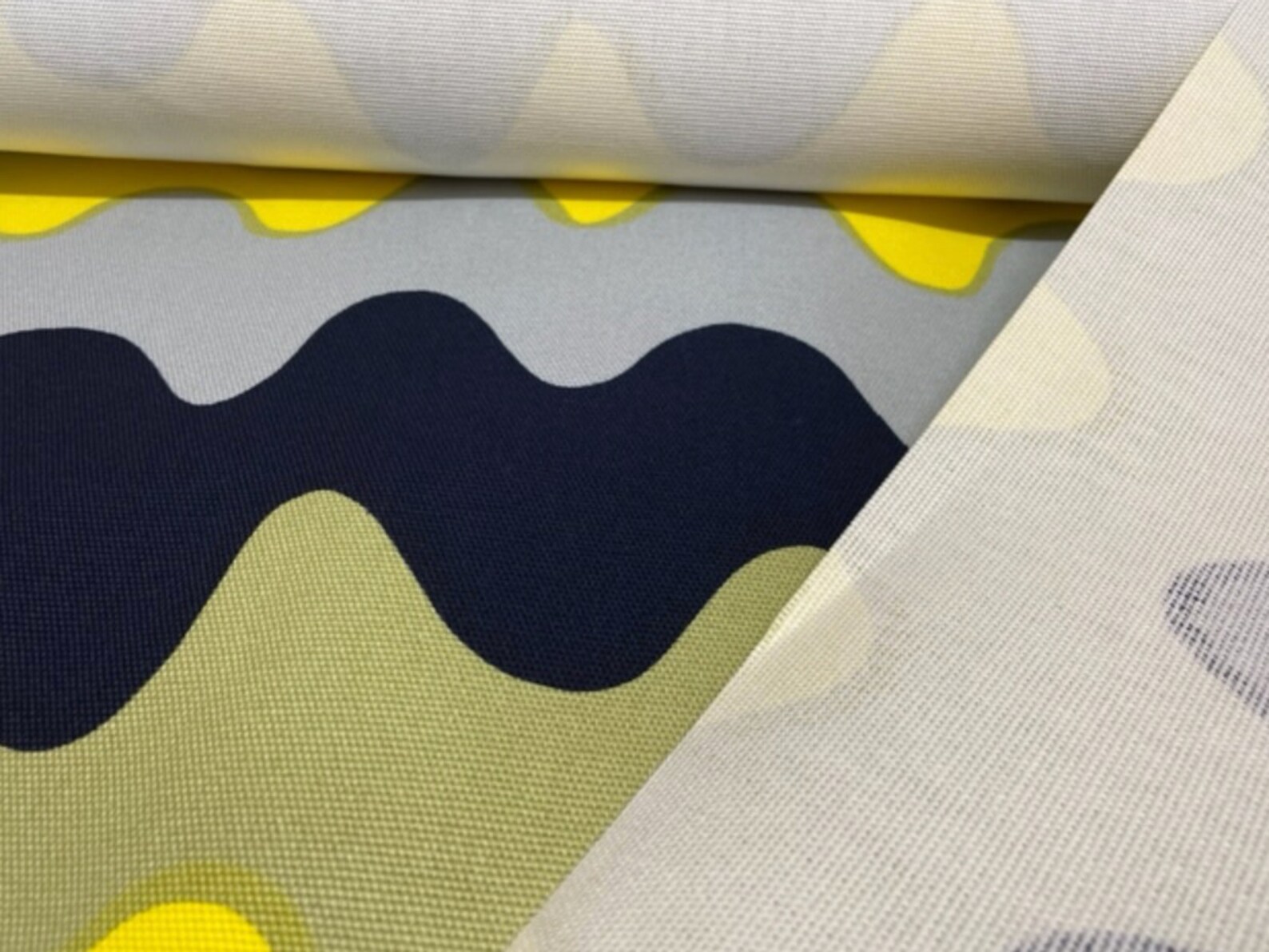 Marimekko Pikku Lokki Upholstery Grade Cotton Canvas Piece for Totes ...