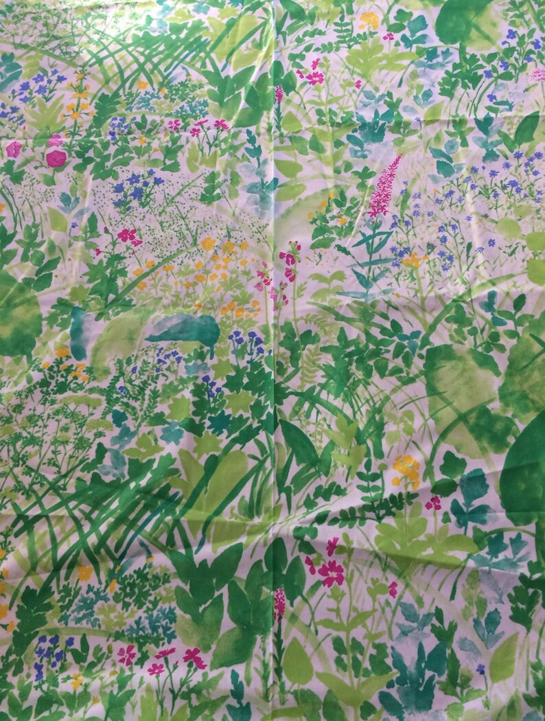 Marimekko Kesanto Cotton Fabric Sold by Half Yard. | Etsy