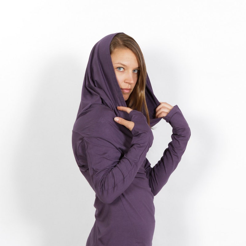Cowl Neck Hoodie - Etsy