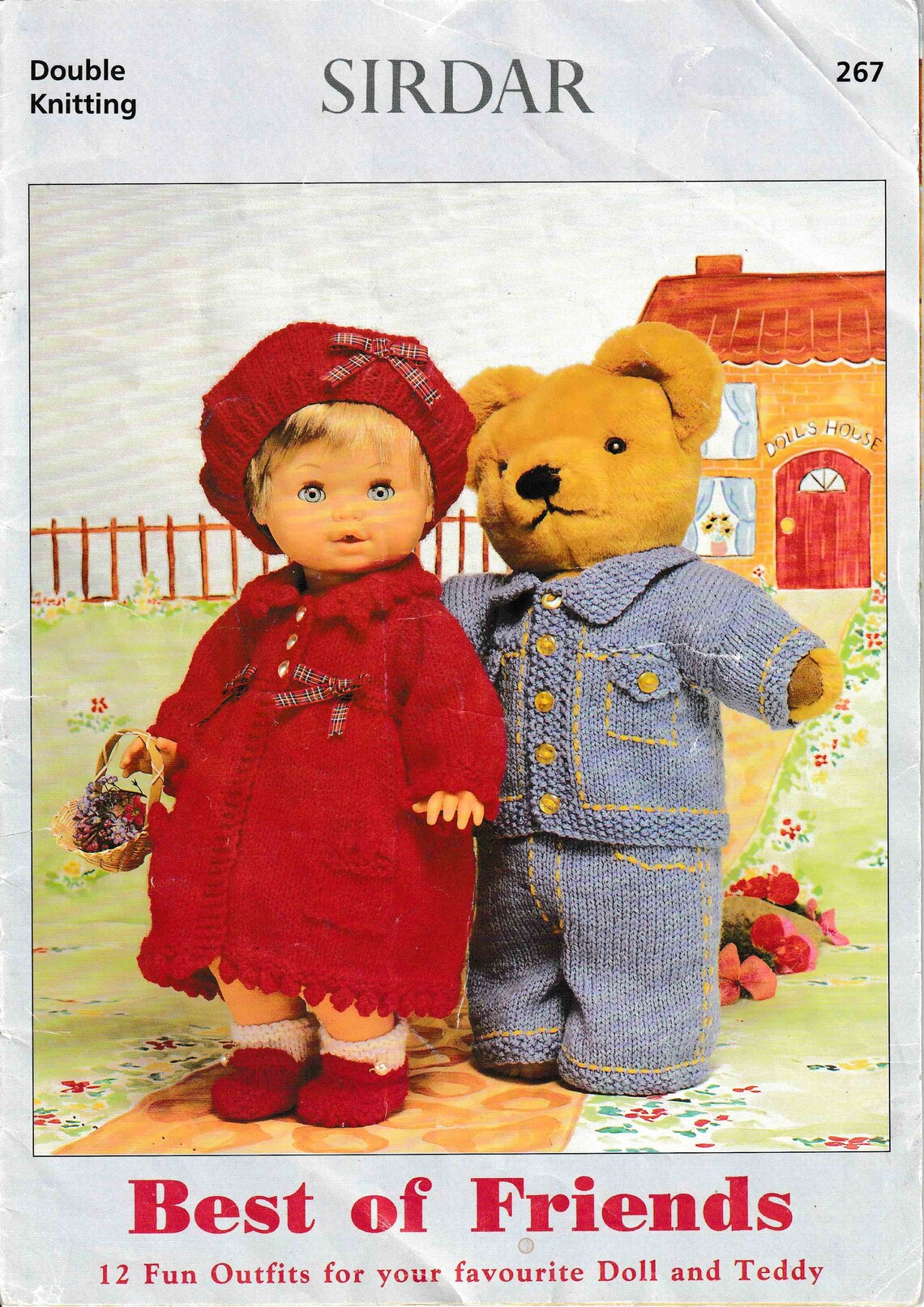 Teddy Bear Clothes Knitting Pattern 267: Fits 15-19 Inch Bears (PDF ...