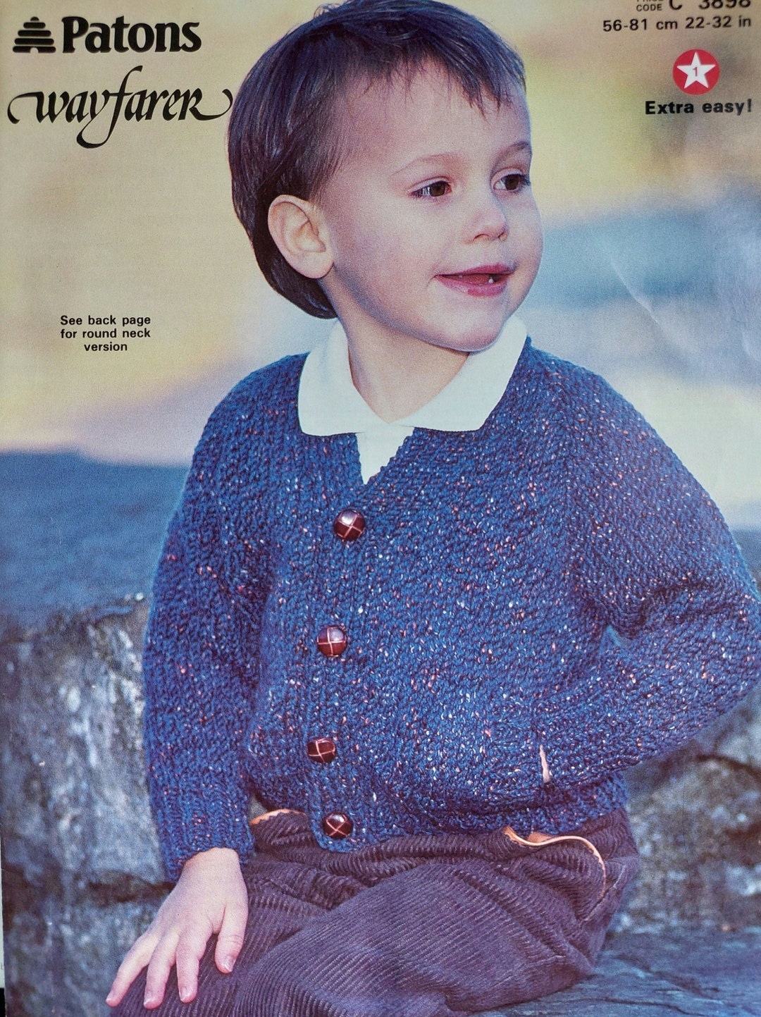 Babies Knitting Pattern Patons 3898 ENGLISH - Etsy