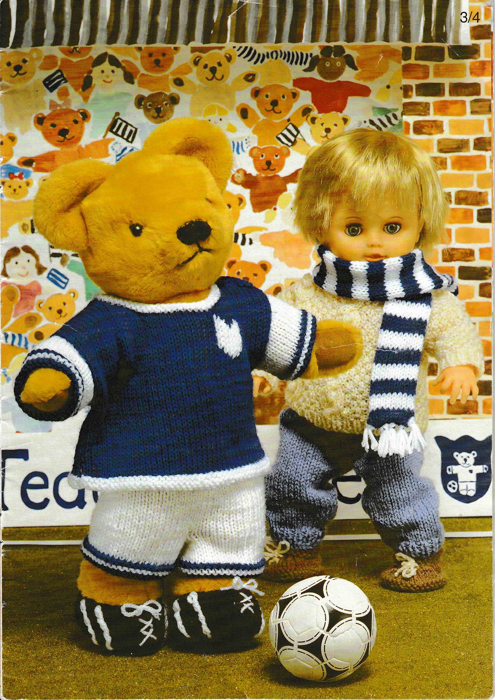 Teddy Bear Clothes Knitting Pattern 267: Fits 15-19 Inch Bears (PDF ...