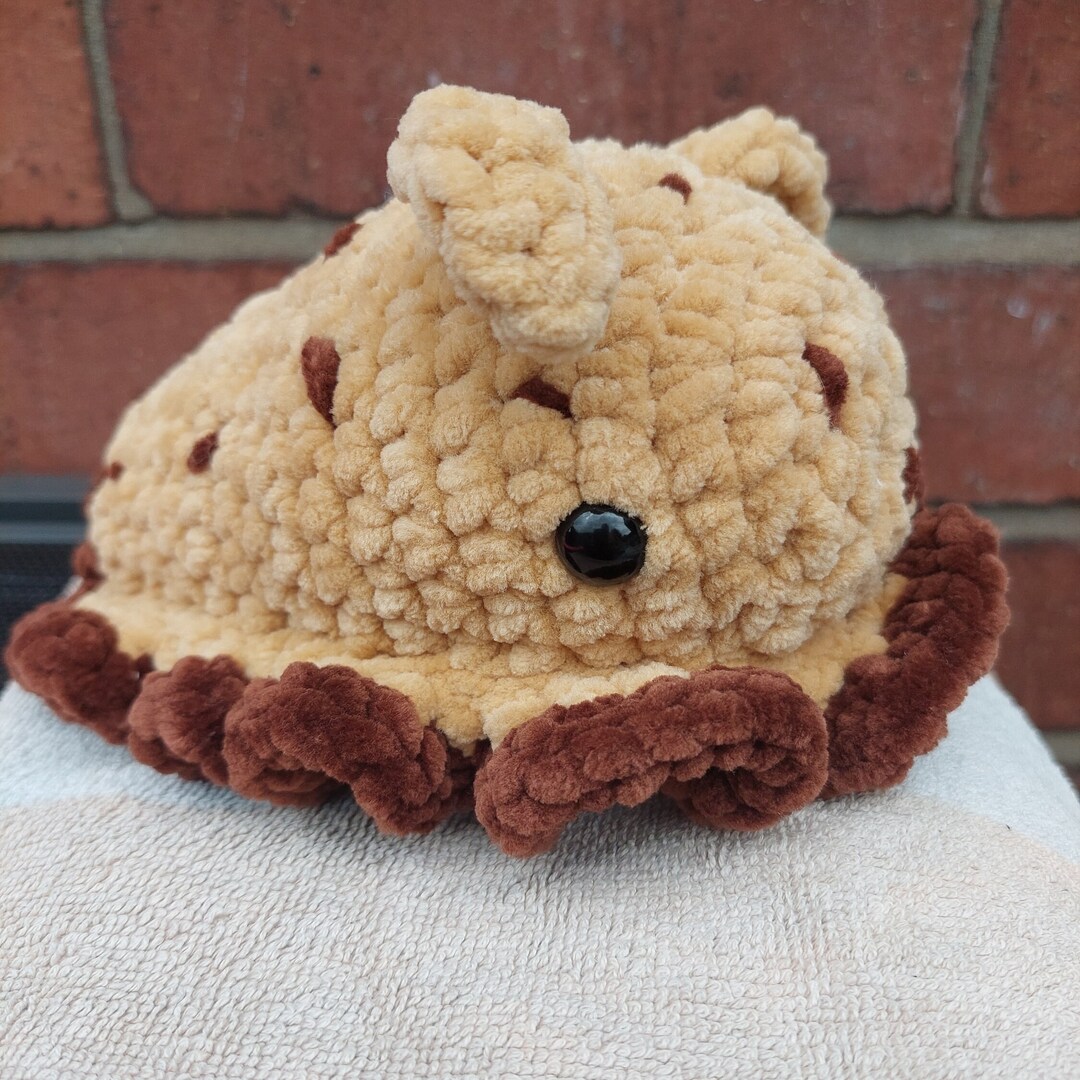 Sea Slug Crochet Plush Plushie Cookie Chocolate - Etsy