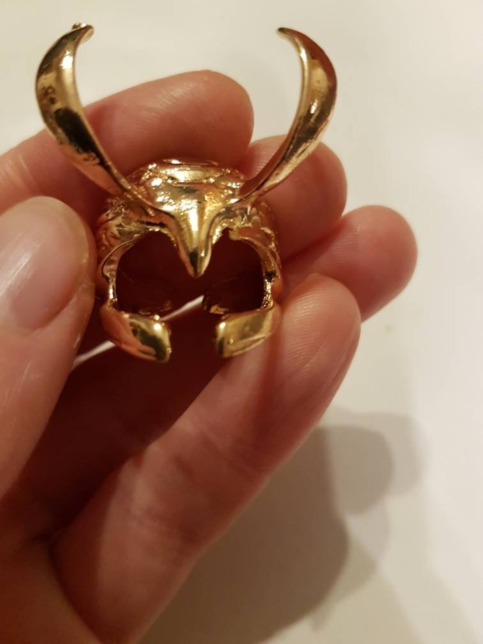 Loki Helmet Ring Cosplay Fandom Marvel Jewellery Jewelry - Etsy
