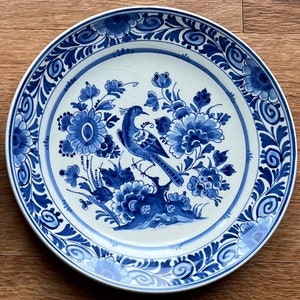 Royal Delft Blue Handpainted Plate 1974 Collectible Delftware Authentic ...