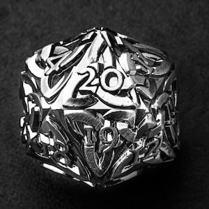 Endless Order D20 Life Counter Solid Metal Extra Large for Magic EDH ...