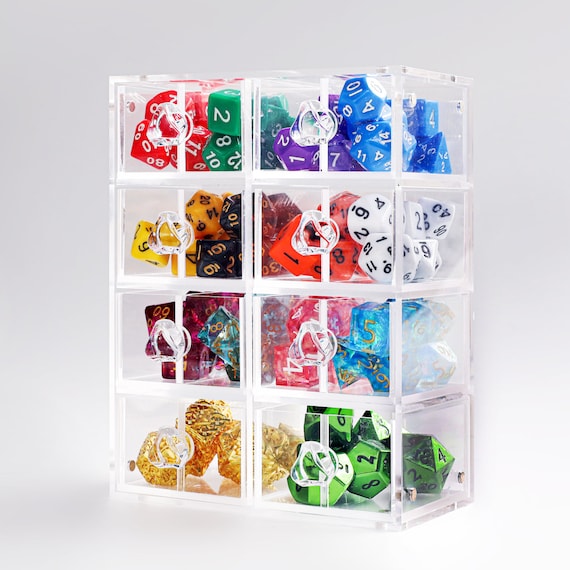 Dice Archive: Display Storage Case for Dice DND Dice Sets Dice - Etsy