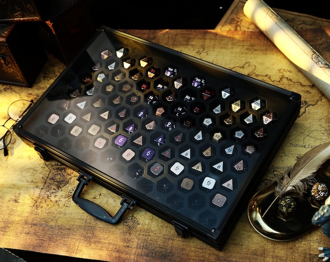 Dice Palace: Display Storage Case for Dice DND Dice Sets Dice ...