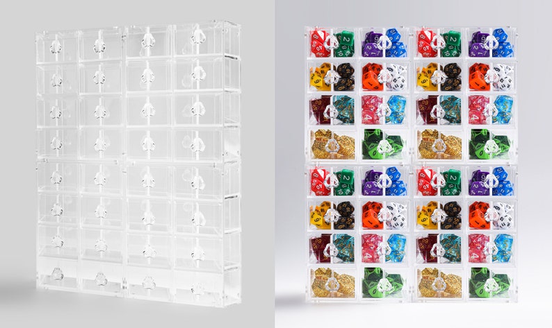 Dice Archive: Display Storage Case for Dice DND Dice Sets Dice - Etsy