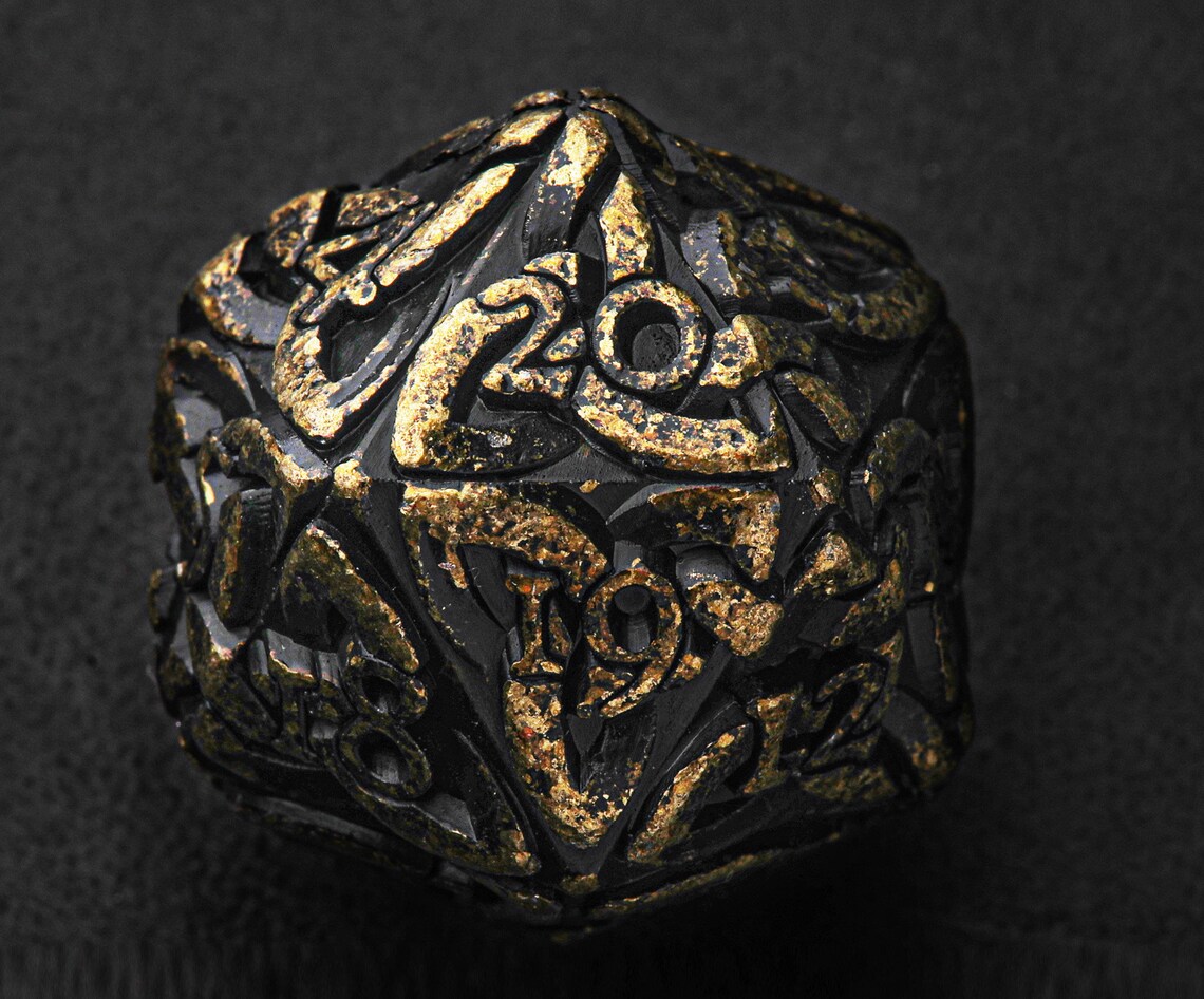 Endless Destruction D20 Life Counter Solid Metal Extra Large - Etsy