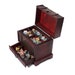 Wooden Case Chest for Collectible Fantasy Coin Dice Counter Card Games ...