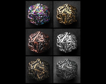 Endless Order D20 Life Counter Solid Metal Extra Large for MTG | Etsy