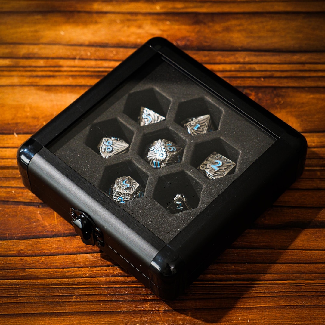 The Hive: Display & Storage Case and Dice Frame for Polyhedral Dice Set ...