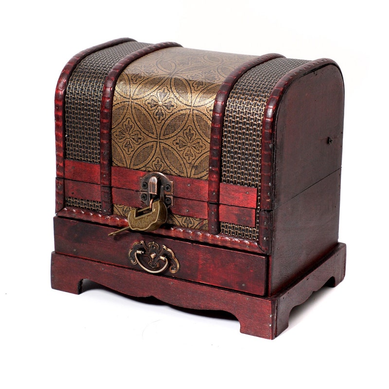 Small Wooden Chest - Etsy