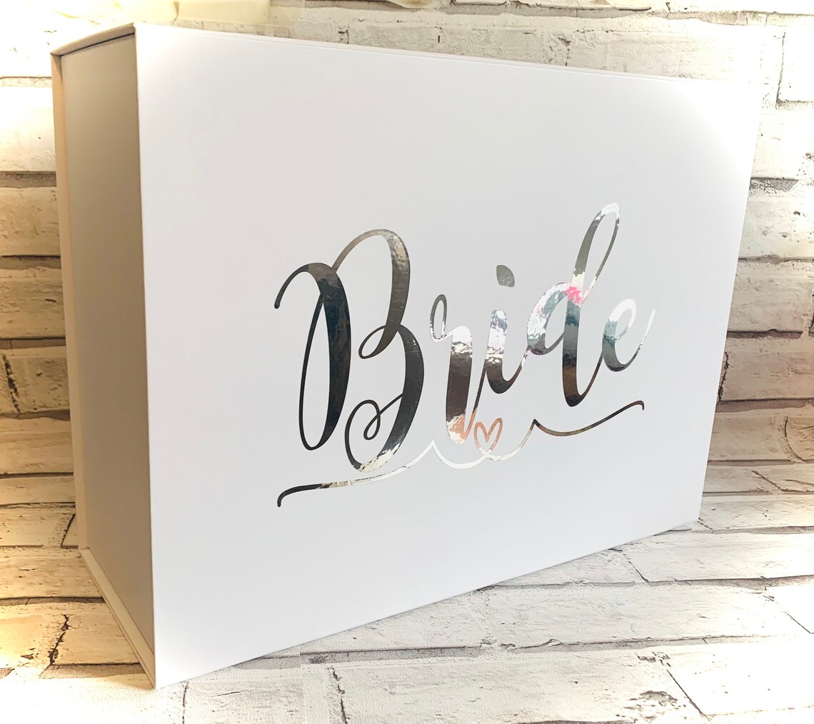 Luxury Bride Box Bride Wedding Day Box Bride Gift Box - Etsy UK