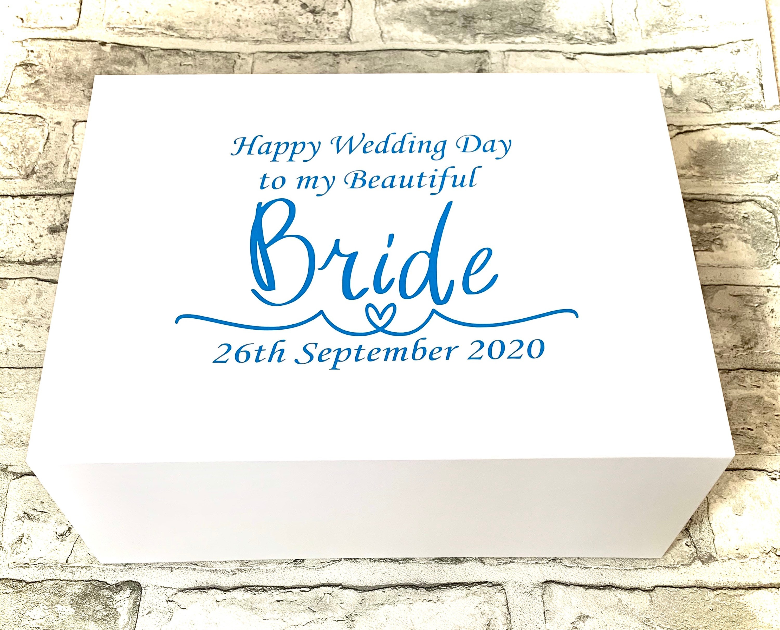 Luxury Extra Large Bride Gift Box Wedding Morning Bride Box | Etsy