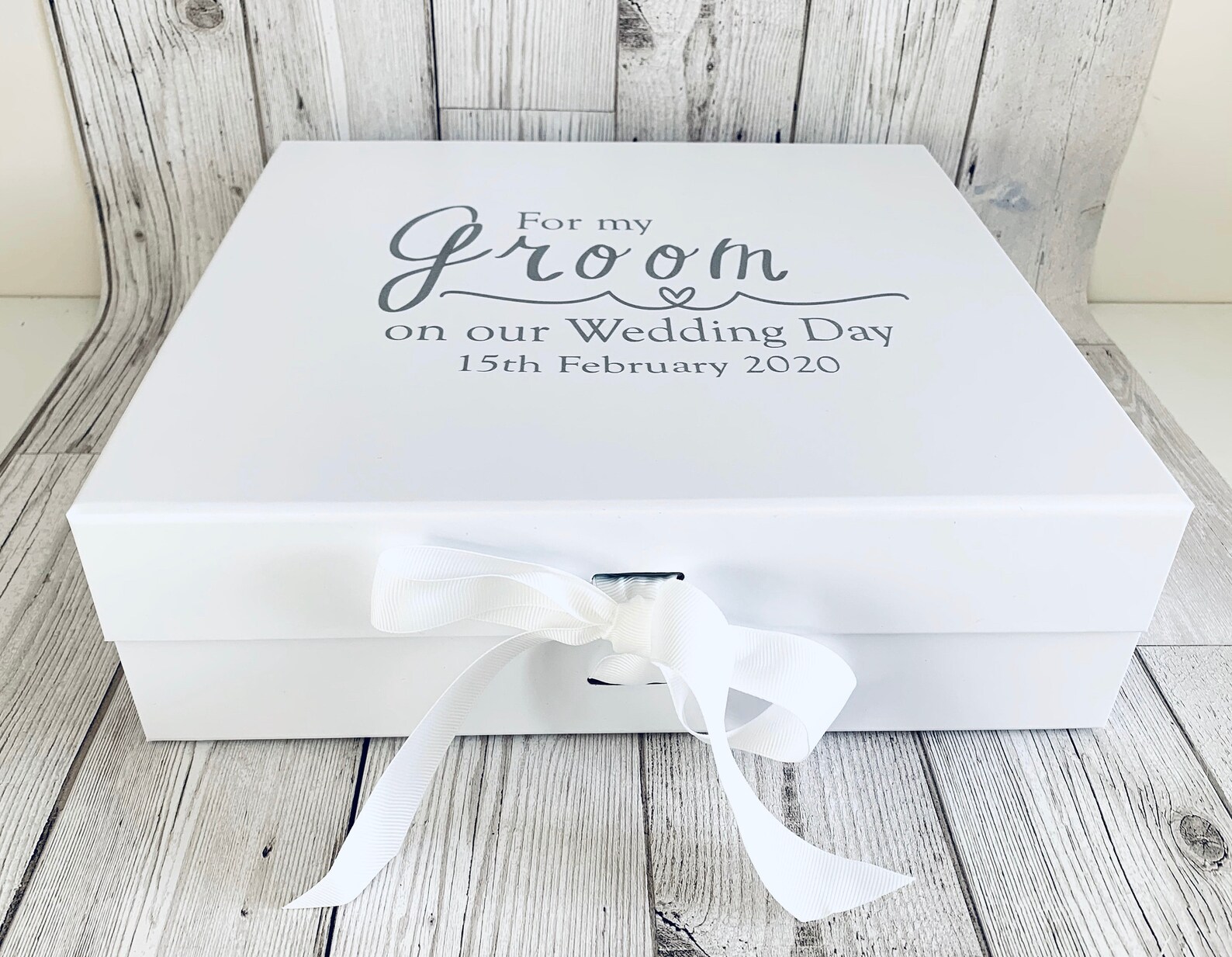 Personalised Groom Gift Box Bride Gift Box Personalised - Etsy UK