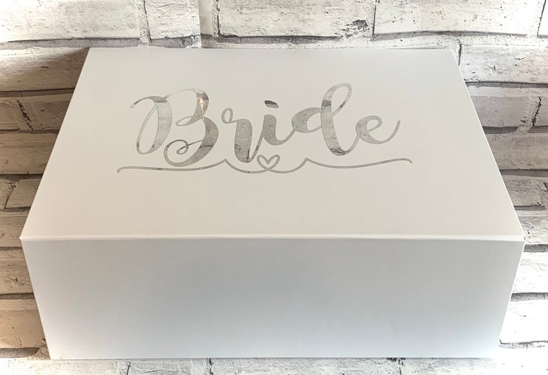 Luxury Bride Box Bride Wedding Day Box Bride Gift Box - Etsy UK