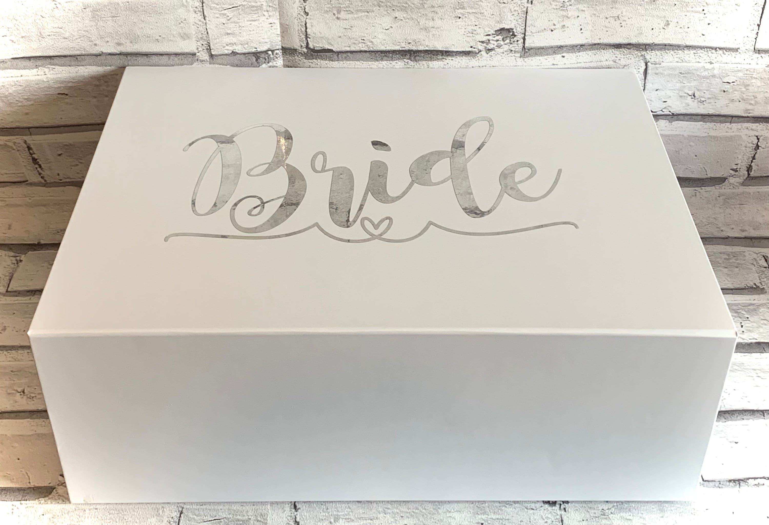 Luxury Bride Box Bride Wedding Day Box Bride Gift Box - Etsy UK