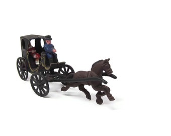 Horse carriage toy | Etsy